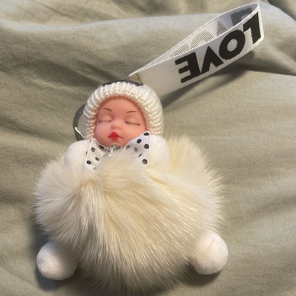 Accessories | New Sleeping Baby Keychain Bag Charm | Poshmark